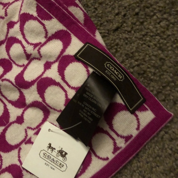 Coach | Accessories | Coach Scarf | Poshmark